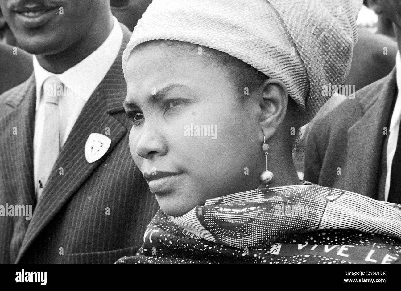 MRS MODEIBO KEITA - WIFE OF PRESIDENT OF MALI AT AFRICAN CONFERENCE IN ...