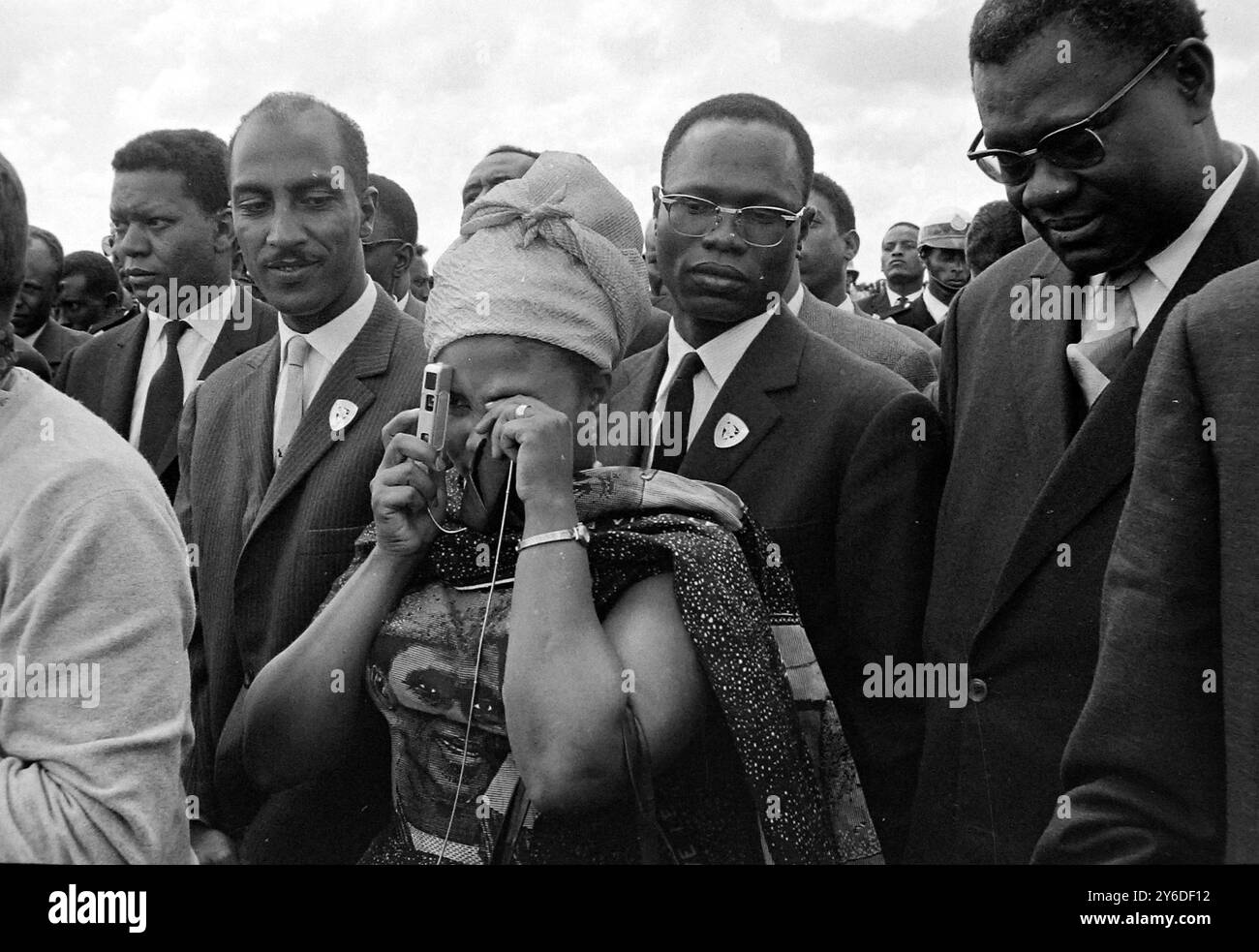 MRS MODEIBO KEITA - WIFE OF PRESIDENT OF MALI AT AFRICAN CONFERENCE IN ...