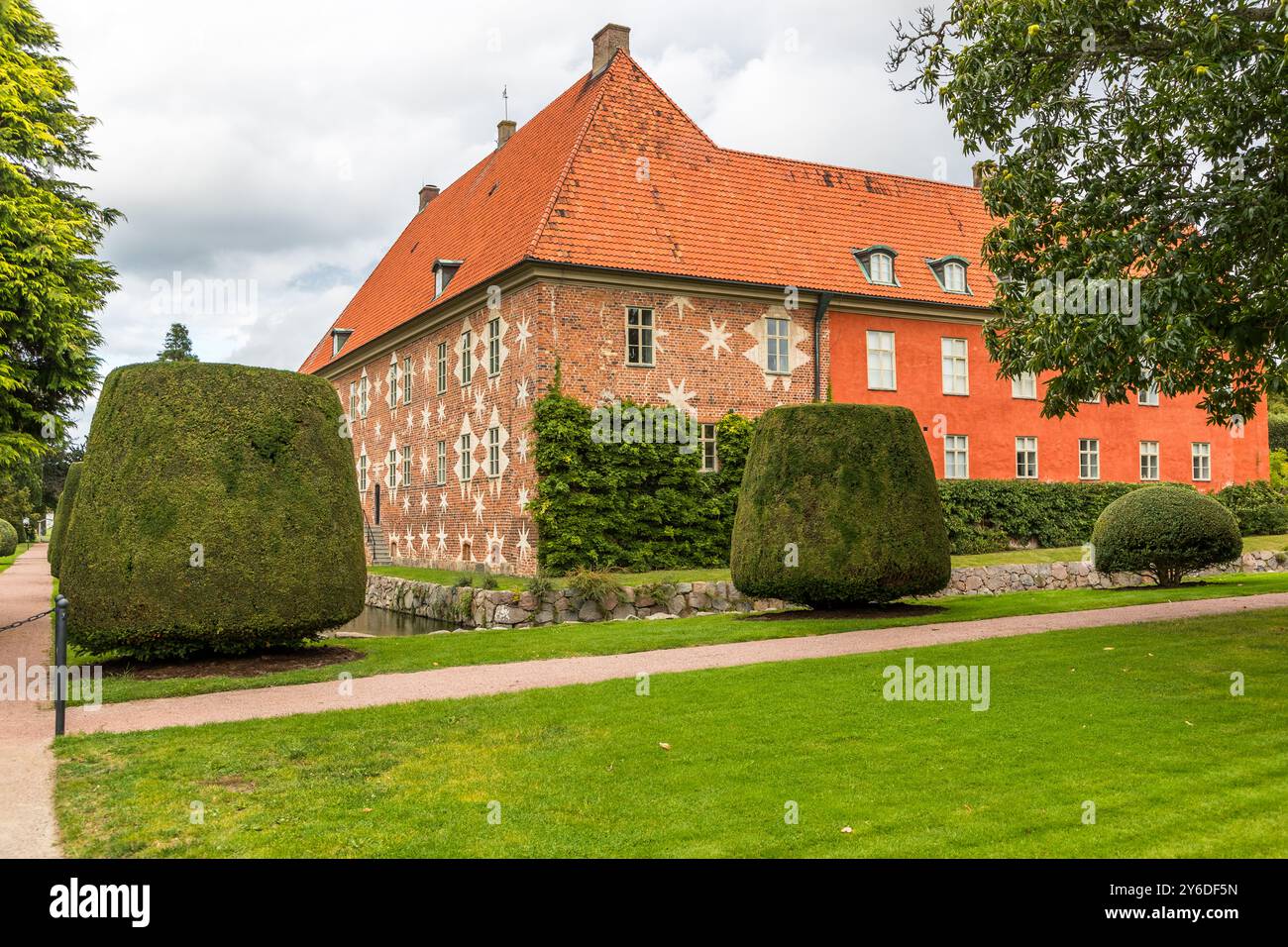 Krapperups Slott dates back to the 16th century and was built on the ...