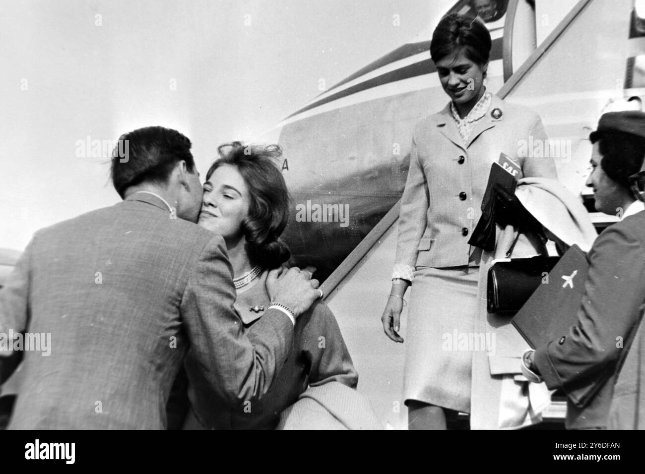 CROWN PRINCE CONSTANTINE OF GREECE REUNITED WITH PRINCESS ANNE AMRIA IN ...