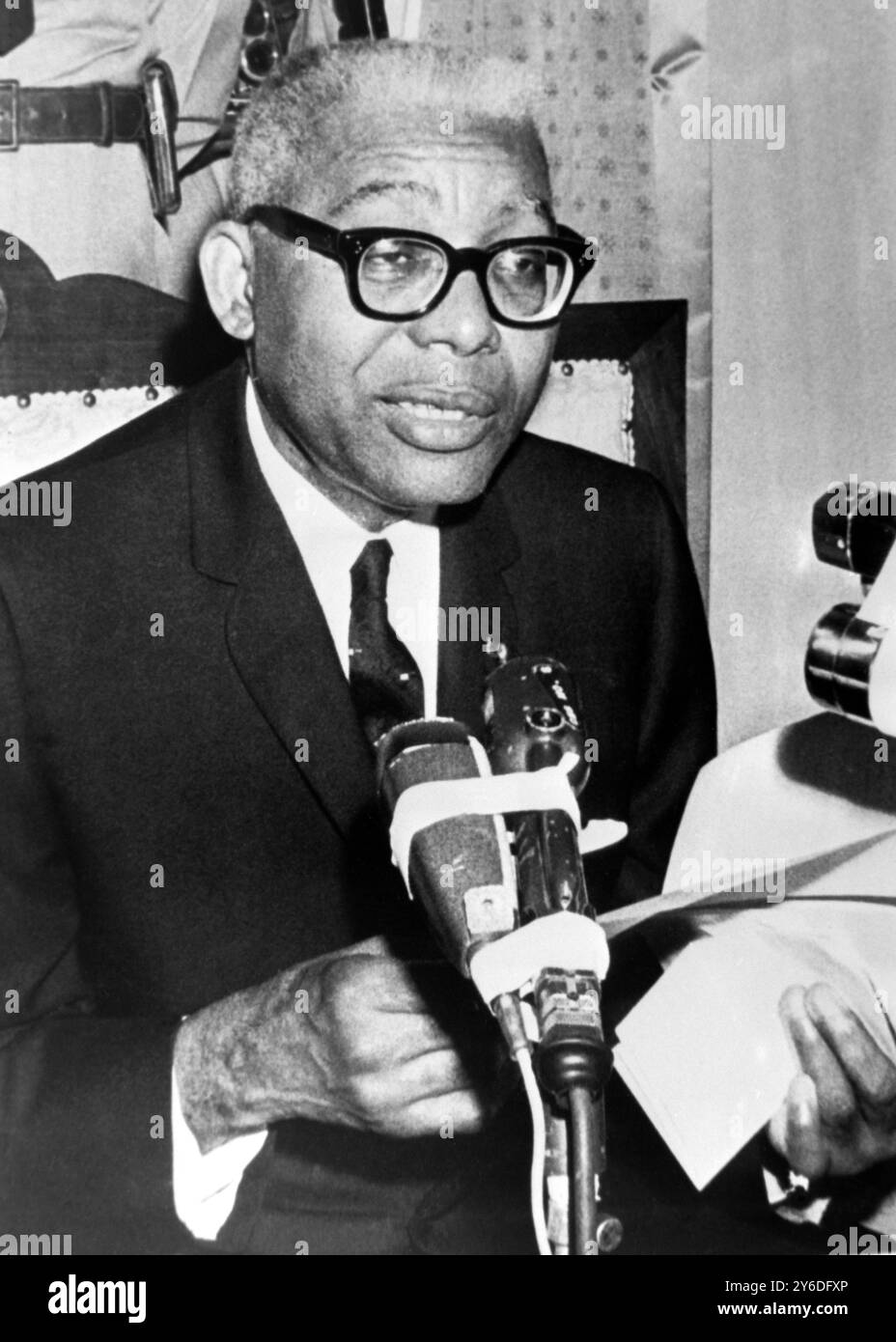 19 MAY 1963 FRANCOIS DUVALIER, THE PRESIDENT OF HAITI, ANNOUNCES HE ...