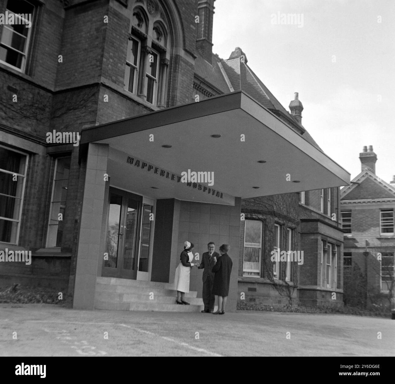 MAPPERLEY MENTAL HOSPITAL IN NOTTINGHAM ; 17 MAY 1963 Stock Photo - Alamy