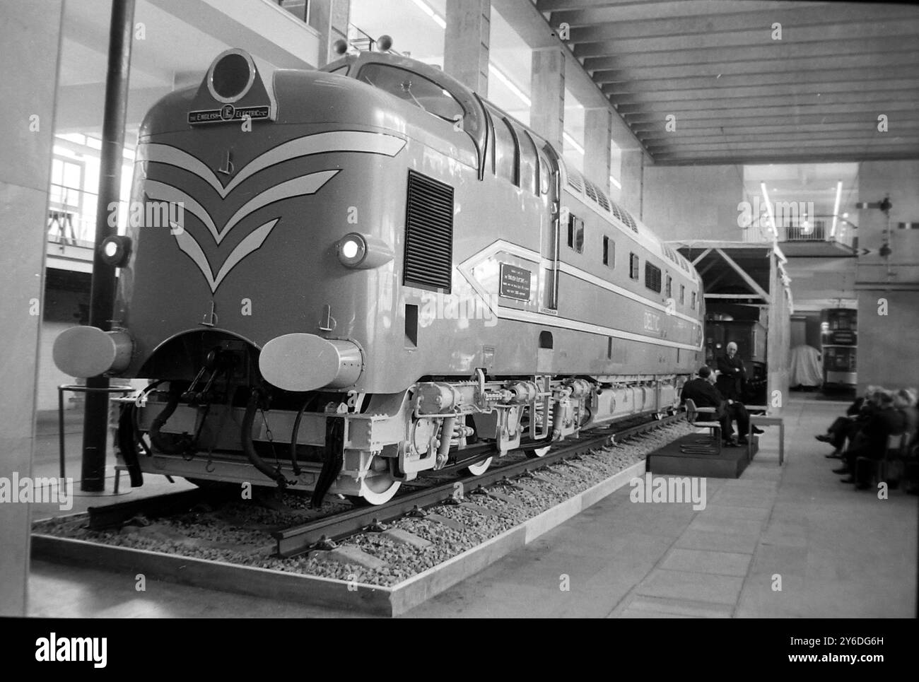 THE PROTOTYPE DELTIC DIESEL ELECTRIC LOCOMOTIVE IN LONDON / ; 17 MAY ...