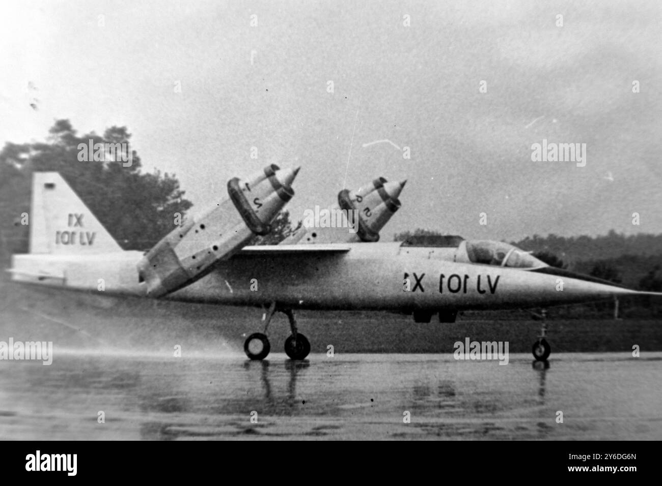 GERMAN VERTICAL TAKE OFF JEST VJ 101 C-X 1 IN MANCHING / ; 17 MAY 1963 ...