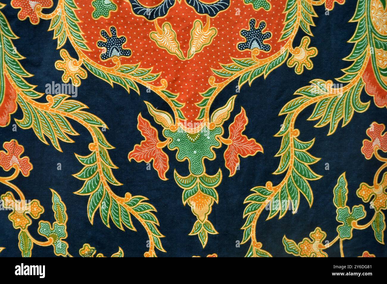 detailed patterns of Indonesia batik cloth Stock Photo - Alamy