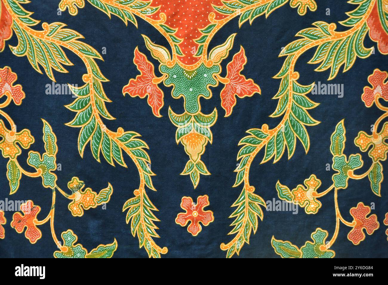 detailed patterns of Indonesia batik cloth Stock Photo - Alamy