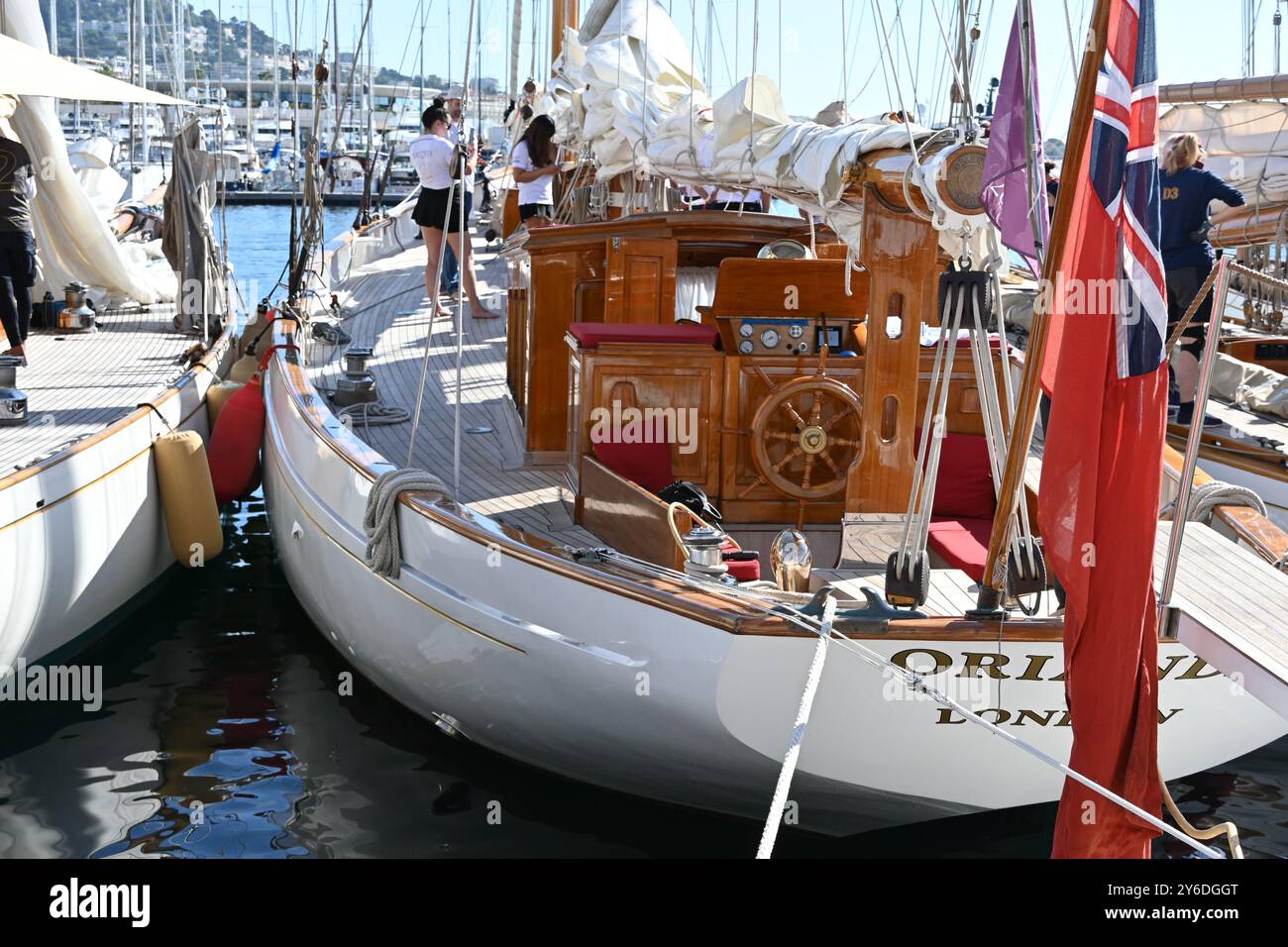 Cannes, Cannes . 25th Sep, 2024. Cannes 46th Régates Royales de Cannes ...