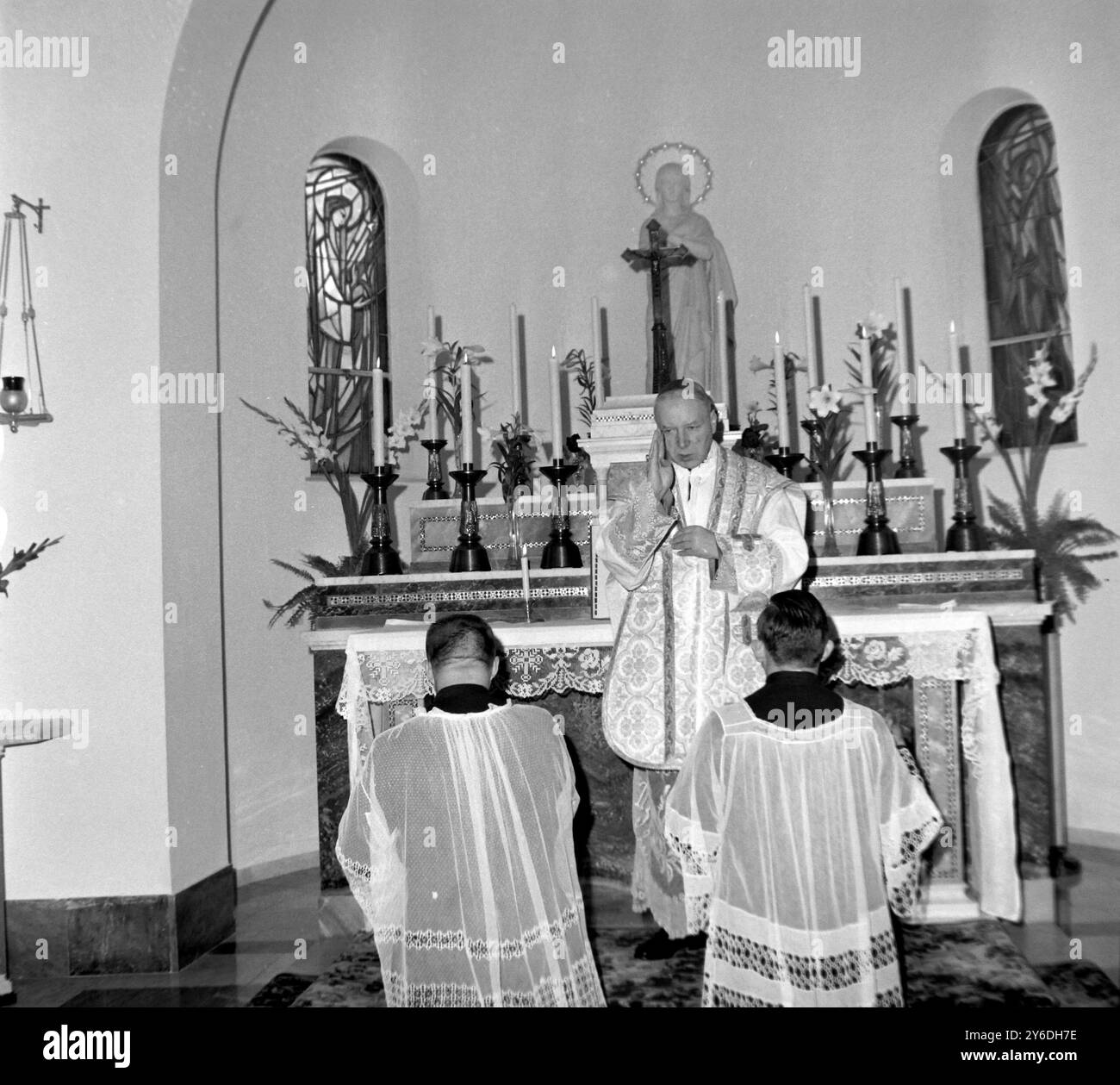 POLISH CARDINAL STEFAN WYSZYNSKI IN ROME ; 10 MAY 1963 Stock Photo - Alamy