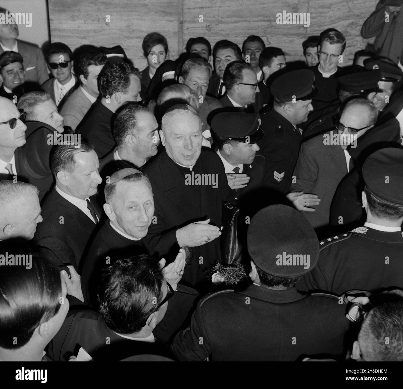POLISH CARDINAL STEFAN WYSZYNSKI IN ROME ; 9 MAY 1963 Stock Photo - Alamy