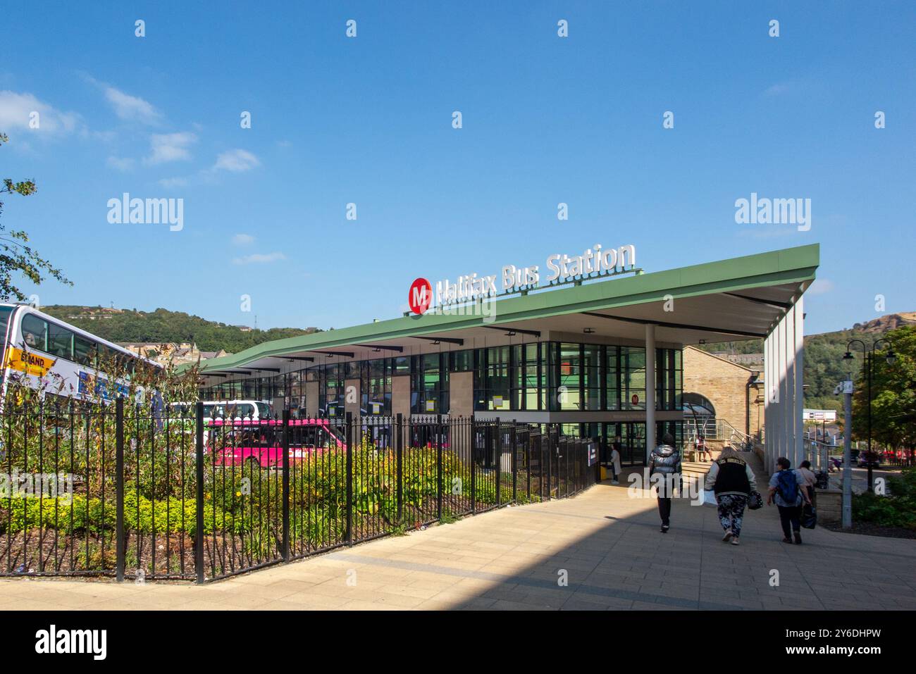 Halifax Bus Station Stock Photo - Alamy