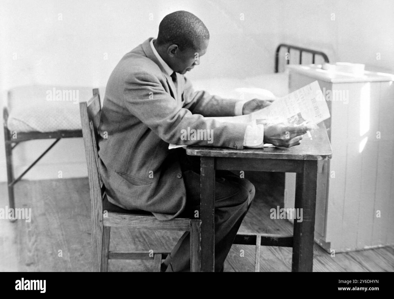 6 MAY 1963 ROBERT MANGALISO SOBUKWE, FORMER LEADER OF THE BANNED PAN ...