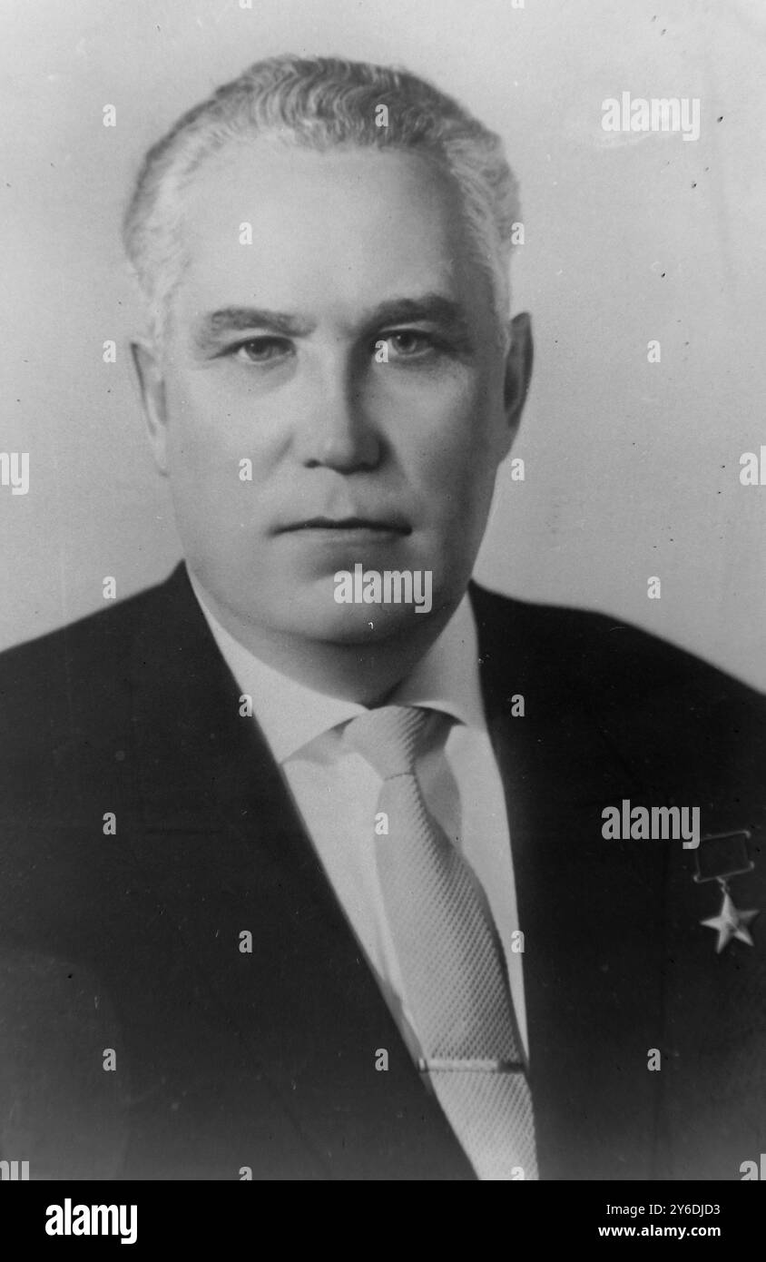 DEPUTY COMMUNIST PARTY LEADER FROL KOZLOV IN MOSCOW / ; 3 MAY 1963 ...
