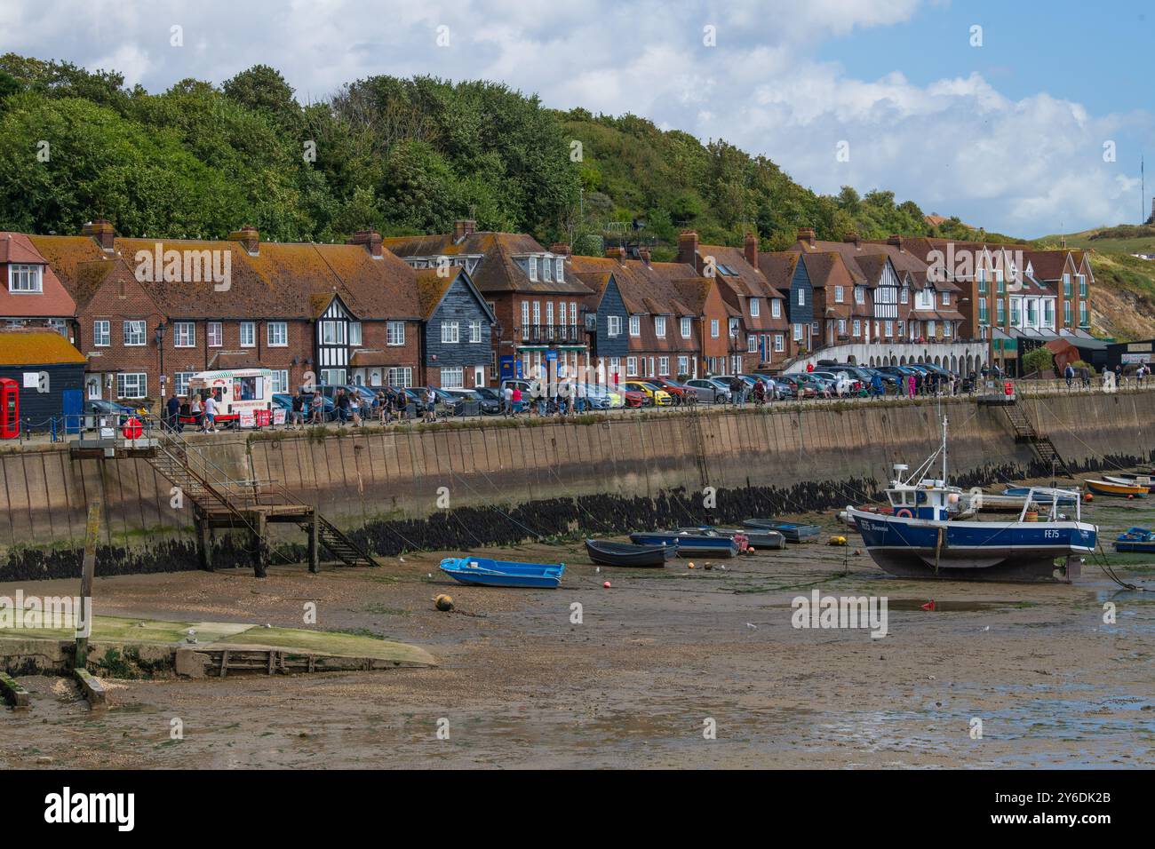 Folkestone Seafront & Harbour Stock Photo - Alamy