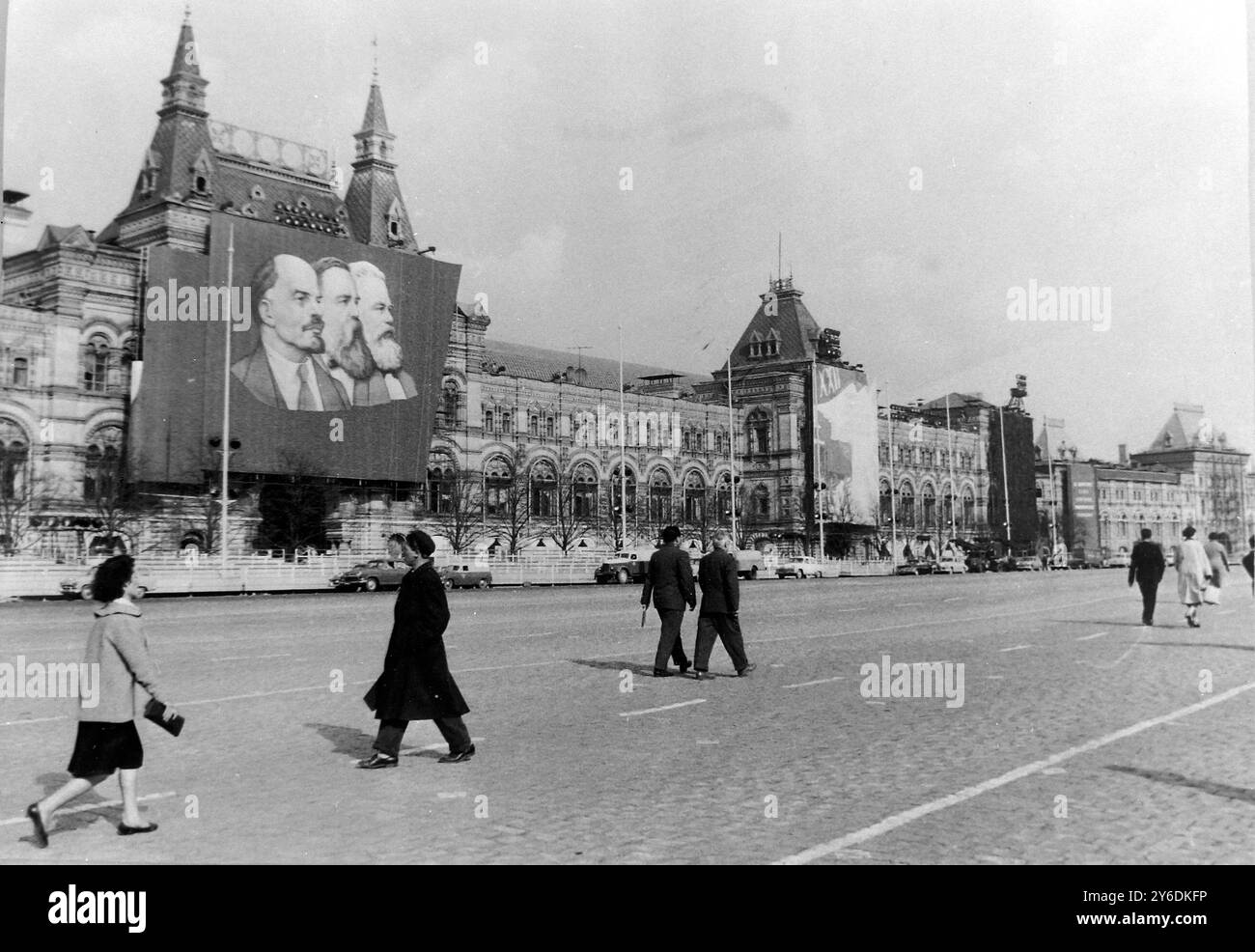 MAY DAY MOSCOW PARADE ; 30 APRIL 1963 Stock Photo - Alamy