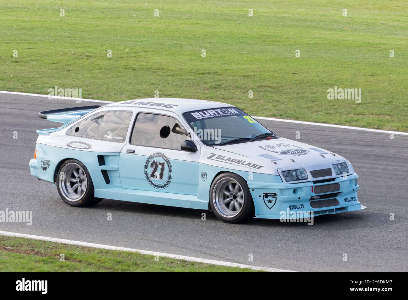 Martin Reynolds in his Ford Sierra XR8 Cosworth during the 2023 Classic ...