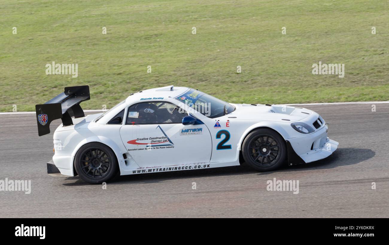 Malcolm Harding in his Mercedes SLK Turbo 2000 during the 2023 CTCRC ...