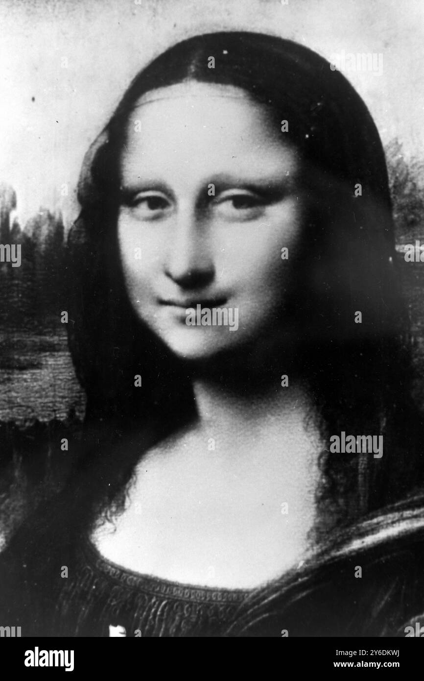 Leonardo Da Vinci Mona Lisa Black And White