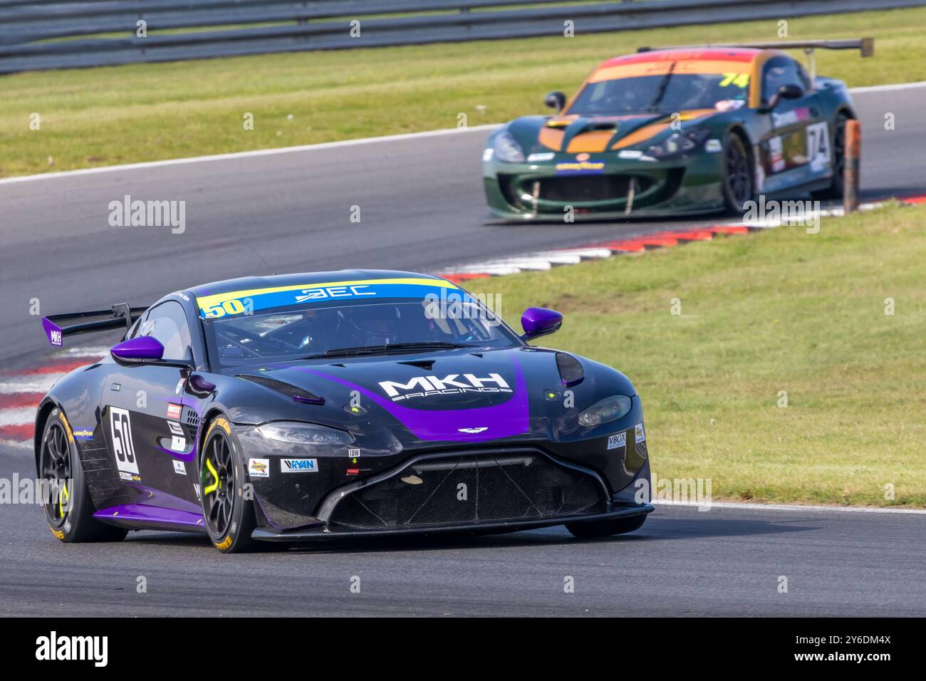 Peter Montaque / Stuart Hall MKH Racing Aston Martin GT4 during the ...