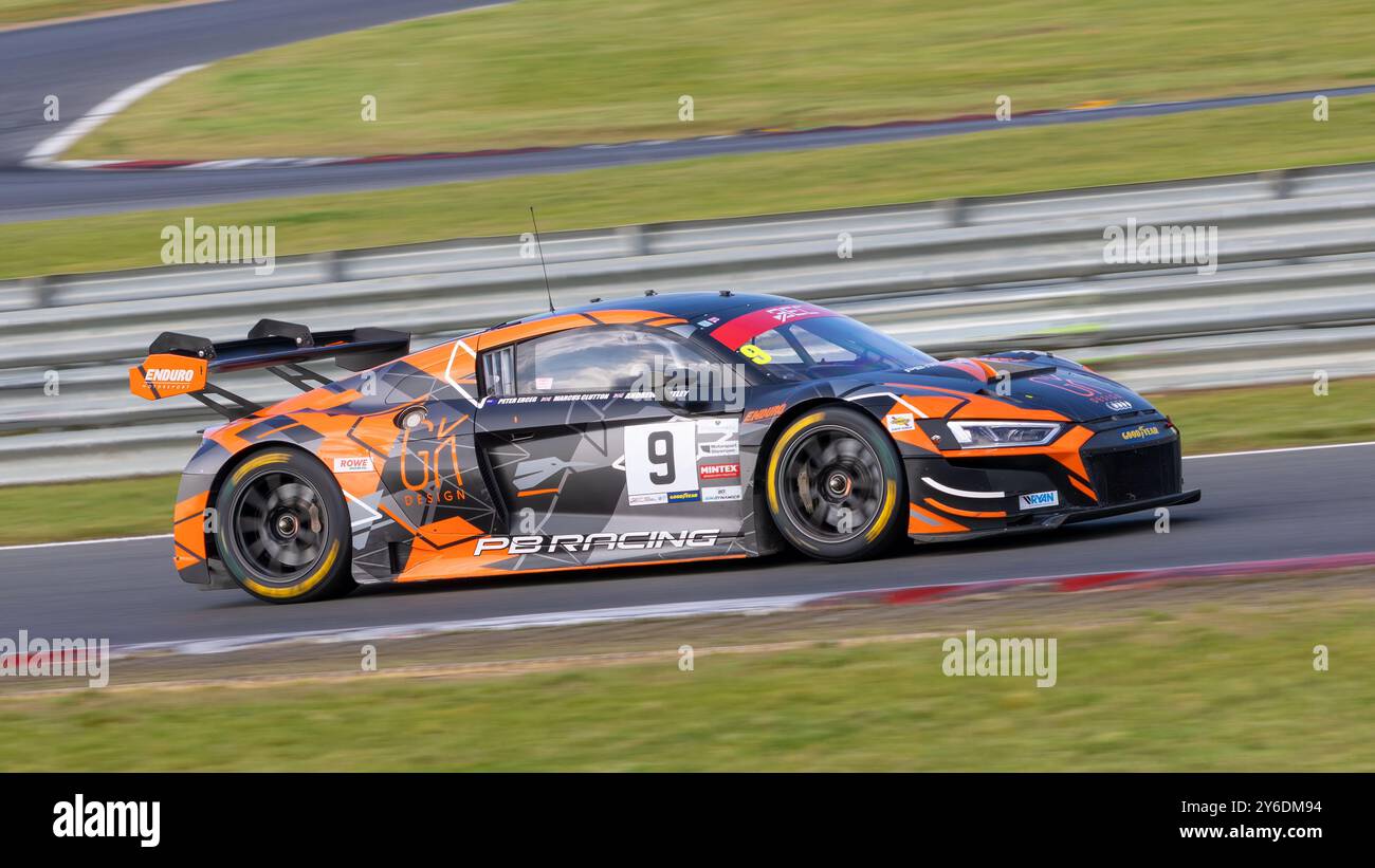 Peter Erceg / Marcus Clutton Audi GT3during the 2023 British Endurance ...