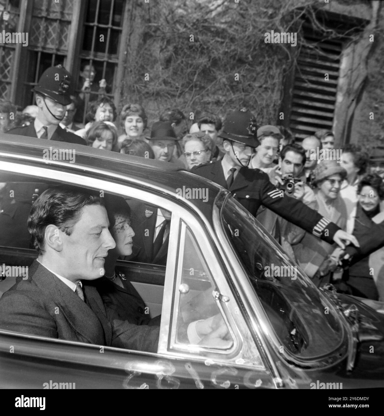 PRINCESS ALEXANDRA OF KENT WITH ANGUS OGILVY IN LONDON FOR WEDDING ...