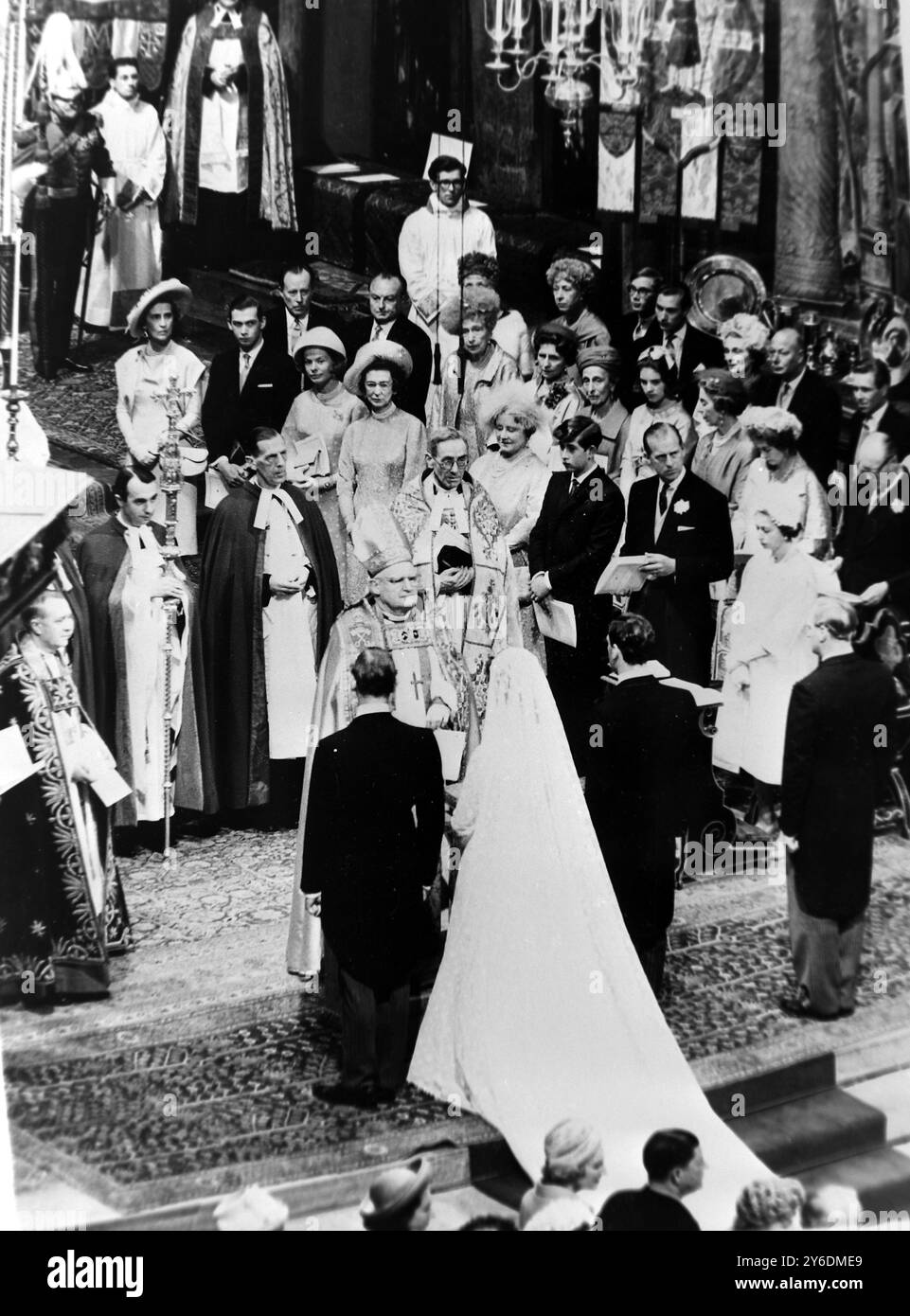 PRINCESS ALEXANDRA OF KENT WITH ANGUS OGILVY WEDDING IN LONDON ; 22 ...