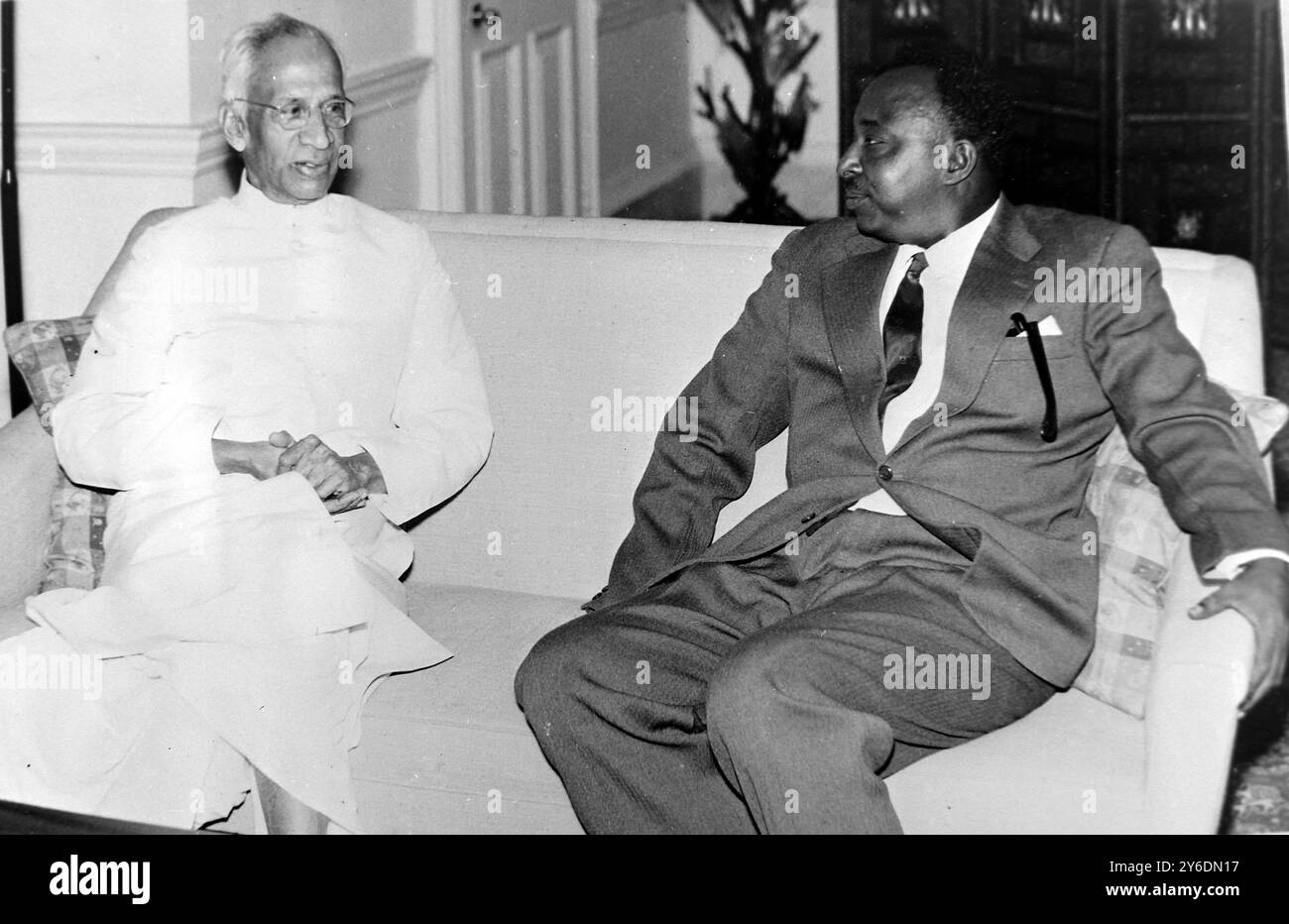 ALI GERAD JAMA WITH INDIAN PRESIDENT RADHAKRISHNAN IN NEW DELHI, INDIA ...