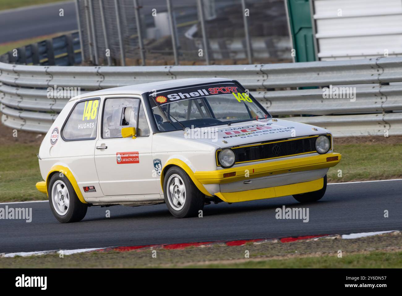 Don Hughes in his Volkswagen Golf GTI during the 2023 Classic Touring ...