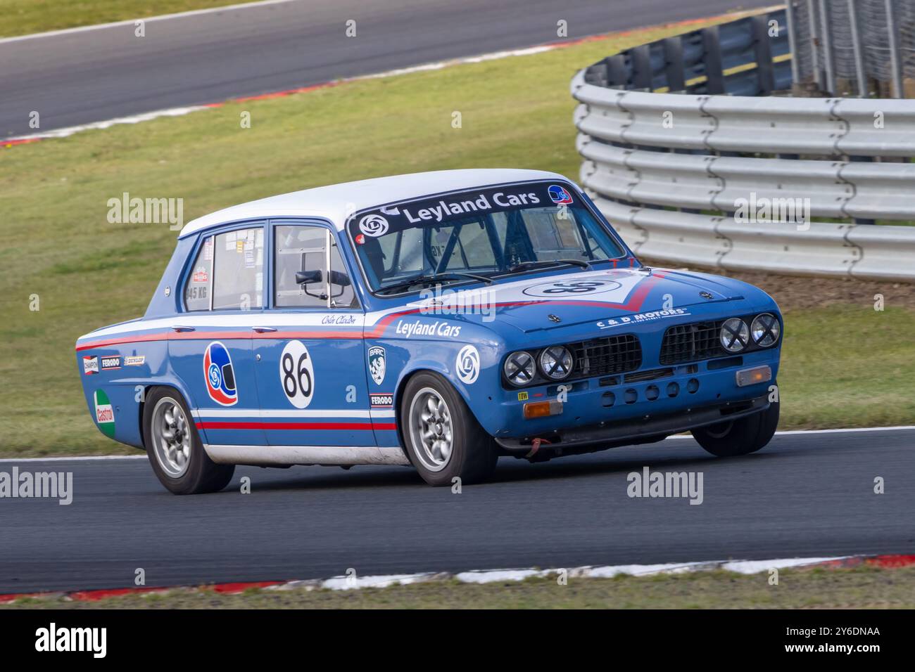 Colin Claxton in his Triumph Dolomite Sprint during the 2023 Classic ...