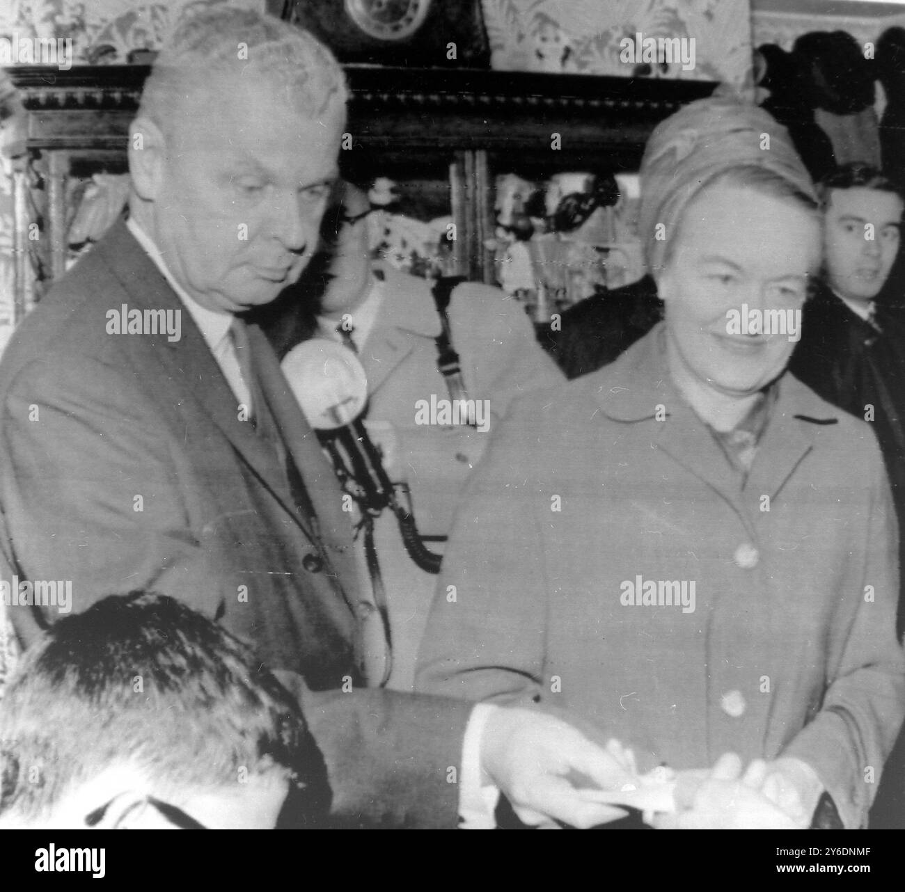 John diefenbaker and wife hi-res stock photography and images - Alamy