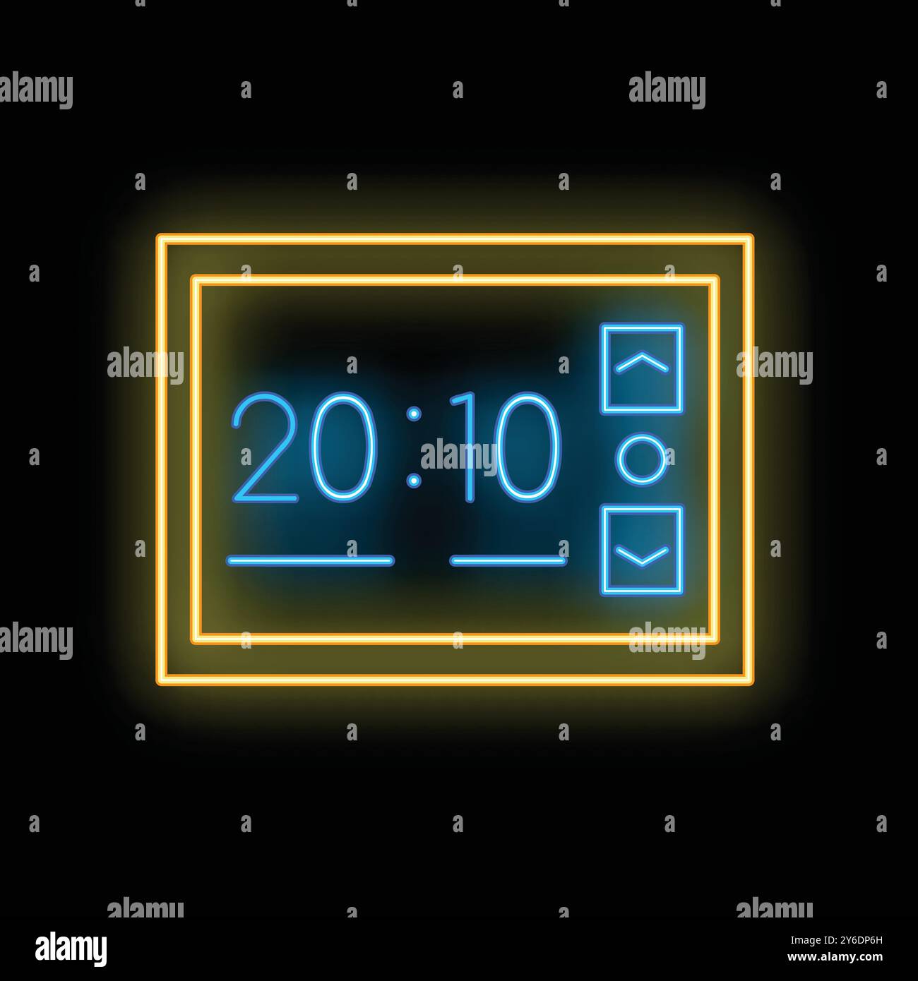 Draw scoreboard stadium Stock Vector Images - Alamy