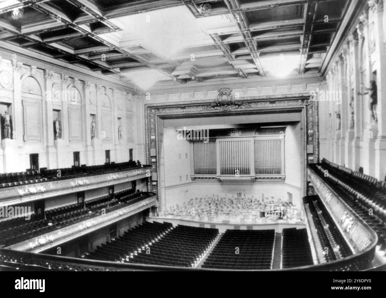 The symphony hall Black and White Stock Photos & Images - Alamy