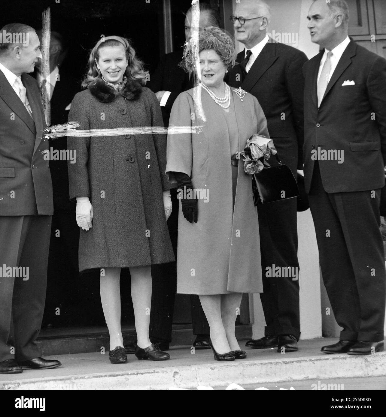 Royal highness princess anne Black and White Stock Photos & Images - Alamy