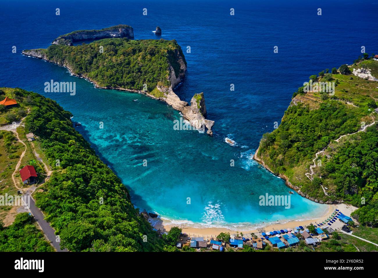 Aerial view nusa penida bali hi-res stock photography and images - Alamy