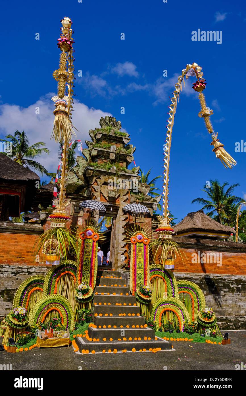 Indonesia, Bali, Ubud town, Pura Samuan Tiga temple Stock Photo - Alamy