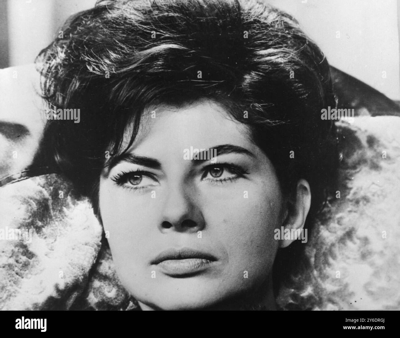 QUEEN SORAYA AFTER SCREEN TEST IN ROME ; 25 MARCH 1963 Stock Photo - Alamy