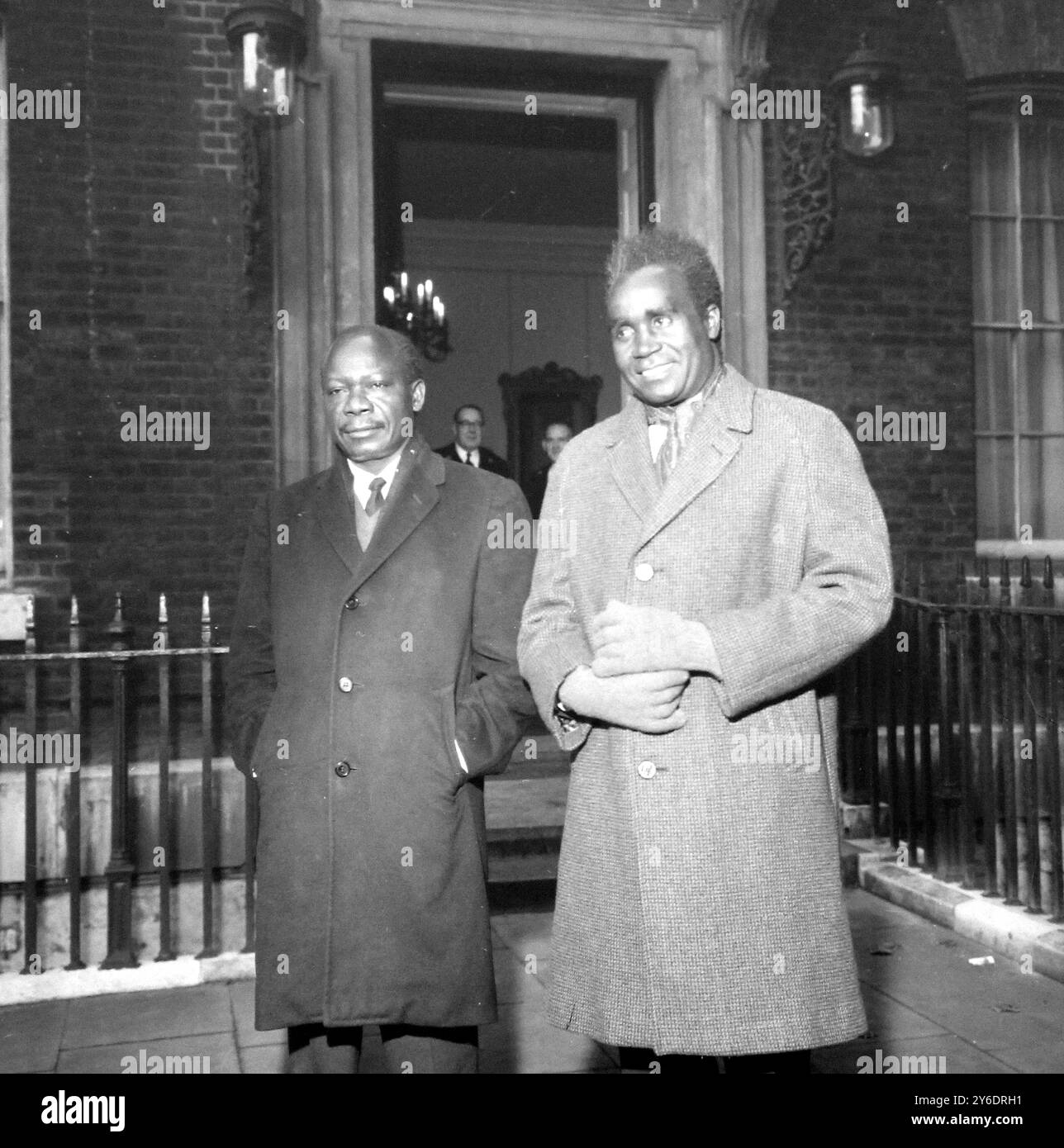 KENNETH KAUNDA AND NKUMBULA AT ADMIRALTY HOUSE IN LONDON / ; 25 MARCH ...