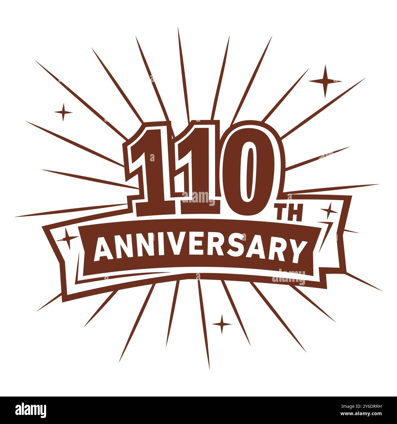 110th logo Stock Vector Images - Alamy