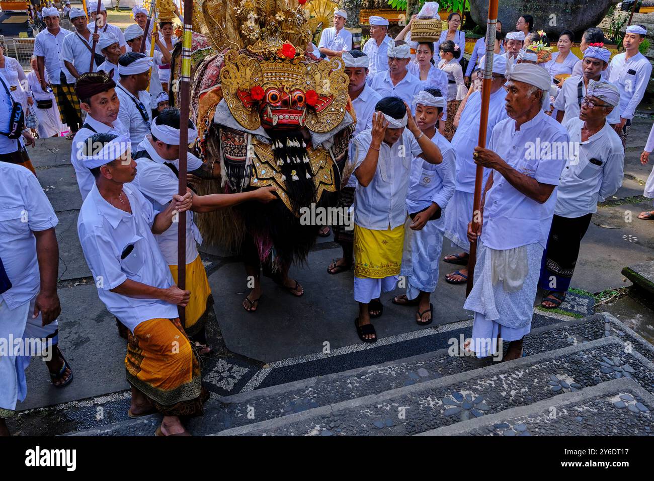 Indonesia, Bali, Ubud town, Pura Samuan Tiga temple Stock Photo - Alamy