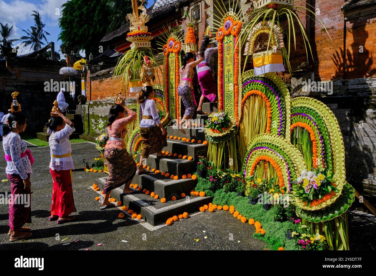 Indonesia, Bali, Ubud town, Pura Samuan Tiga temple Stock Photo - Alamy