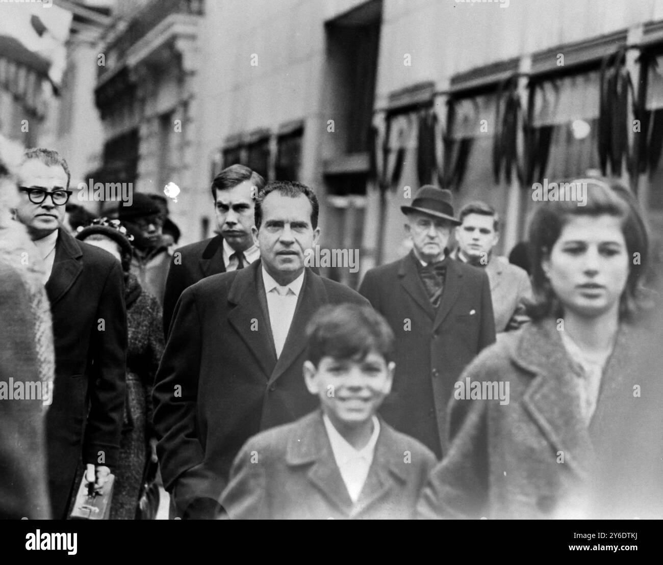 Image of richard nixon Black and White Stock Photos & Images - Alamy