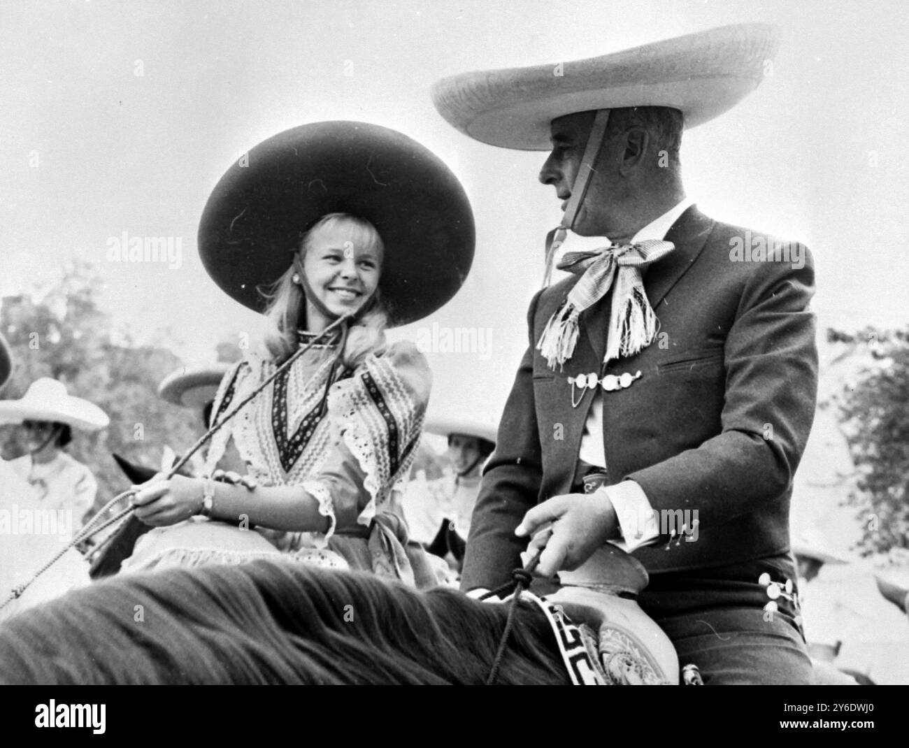 LORD MOUNTBATTEN WITH RAQUEL ROJOLUQU AT FESTIVAL IN MEXICO ; 7 MARCH ...