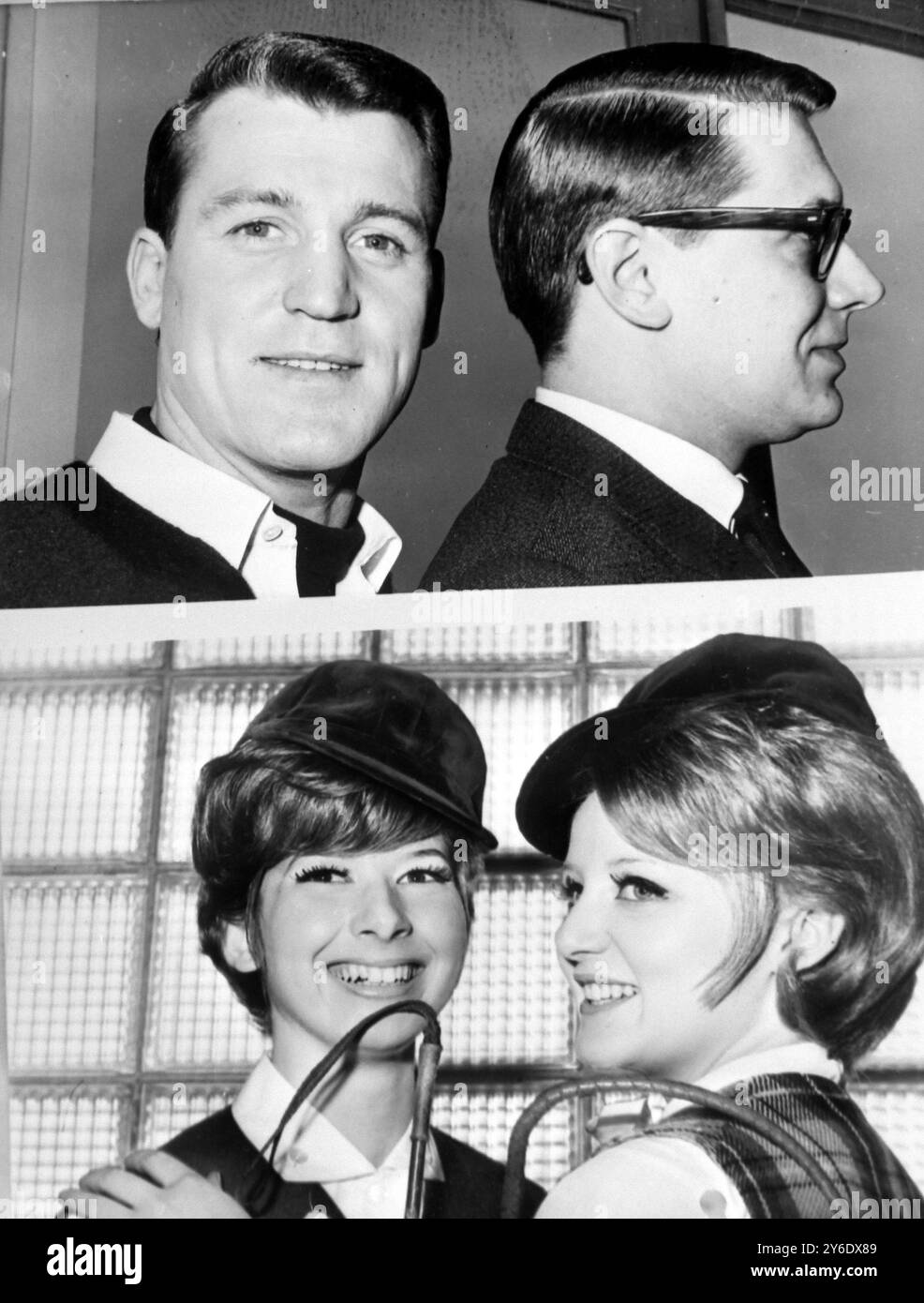 HAIR HAIRSTYLES FROM VIENNA ; 4 MARCH 1963 Stock Photo - Alamy