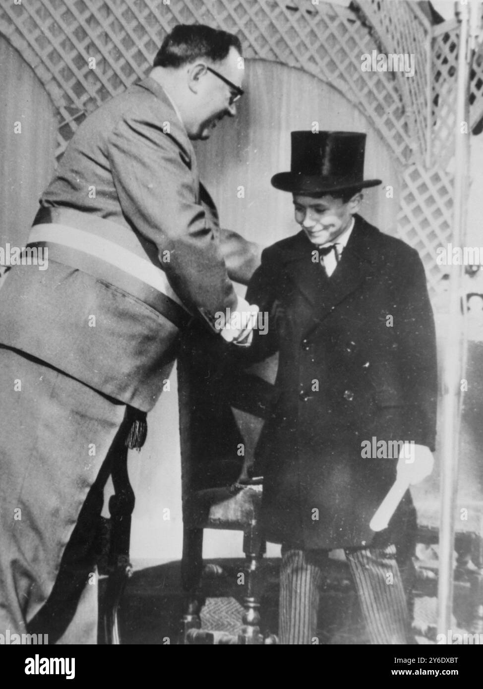IVO GAL WITH DANIEL FOSSON IN ST VINCENT, ITALY / ; 1 MARCH 1963 Stock ...