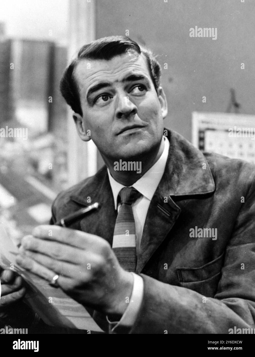 MORAY WATSON as Richard, the Art Editor in the BBC TV series Compact 1 ...