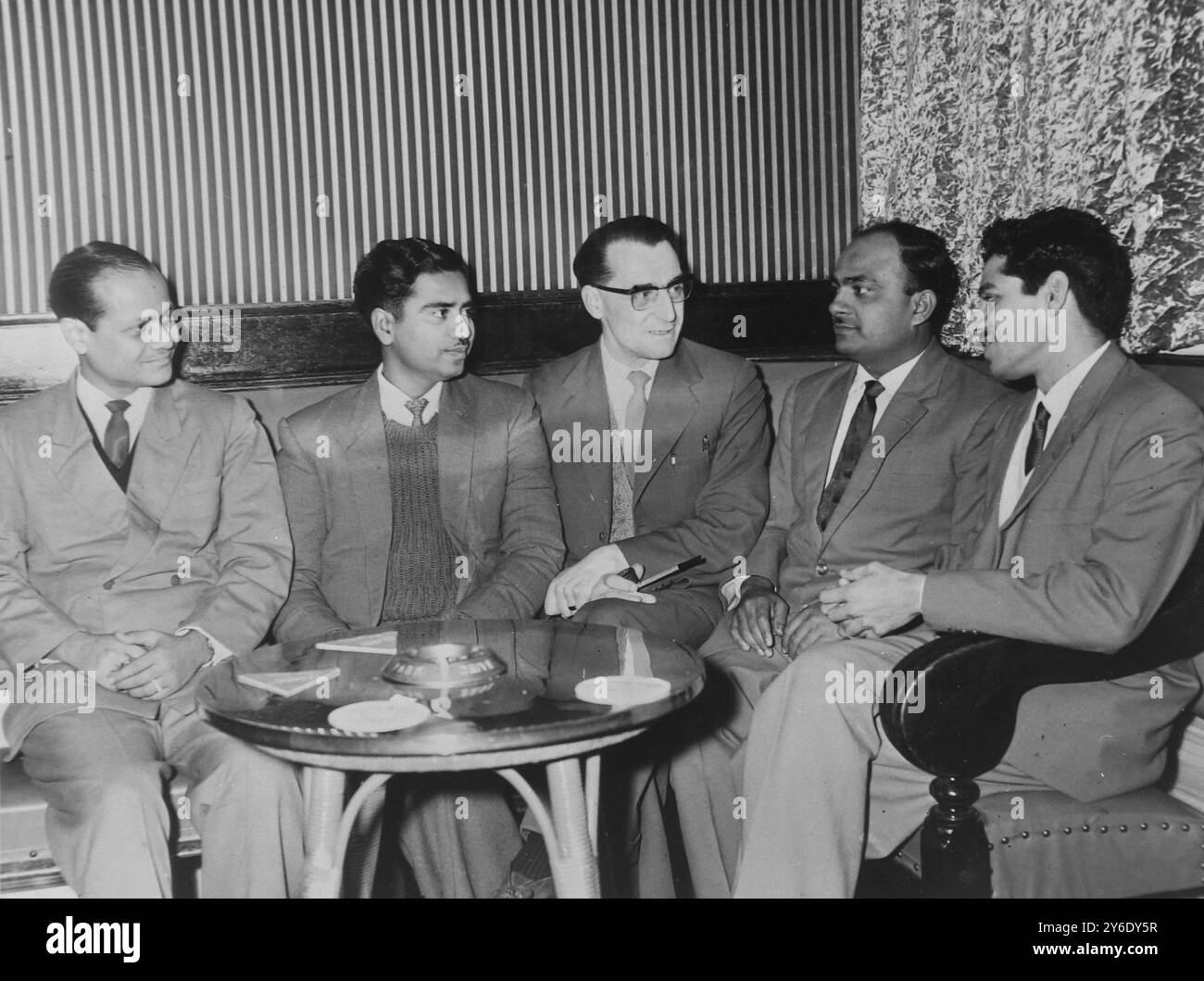 INDIAN COLLIERY OFFICIALS IN COVENTRY / ; 22 FEBRUARY 1963 Stock Photo ...