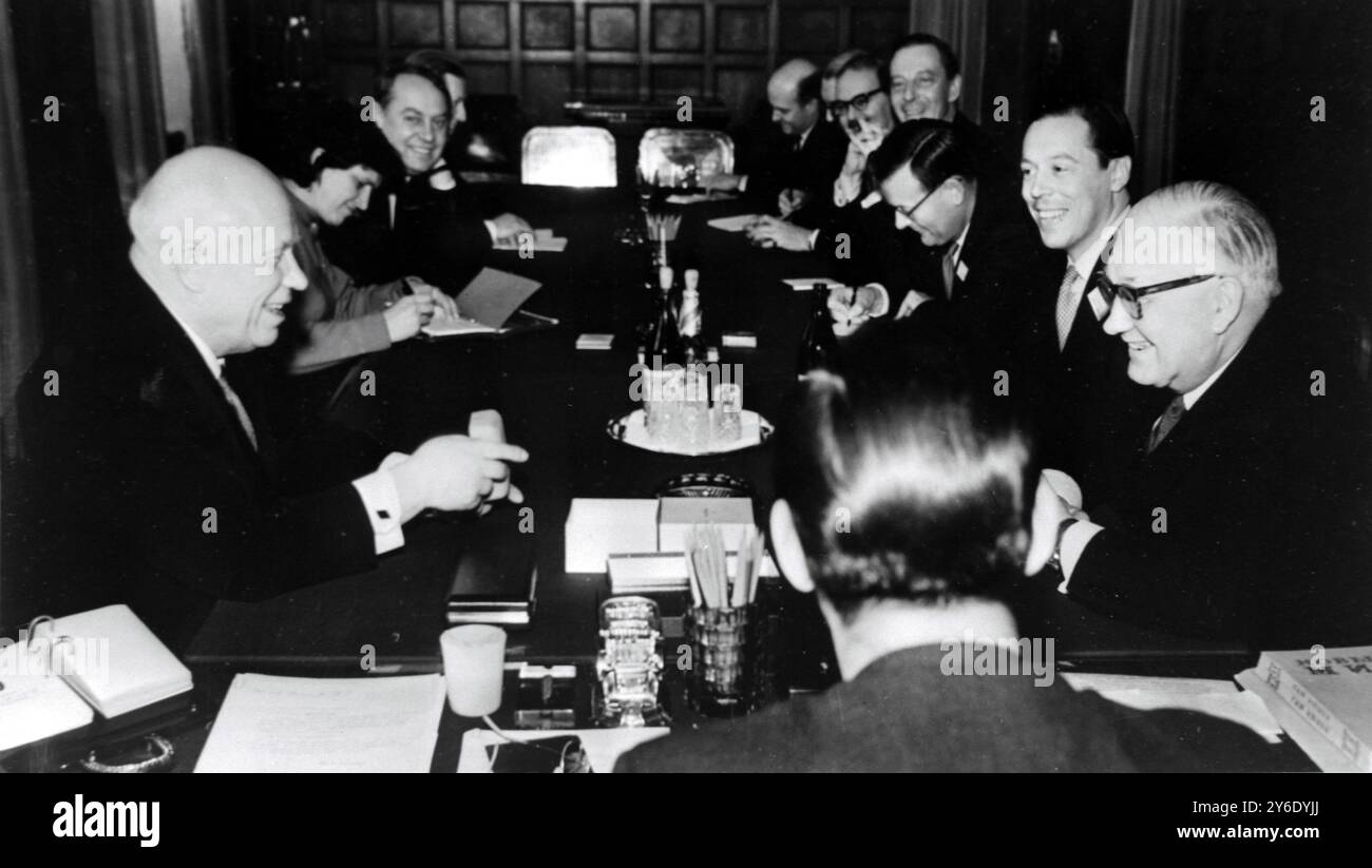 Soviet prime minister nikita khrushchev hi-res stock photography and ...