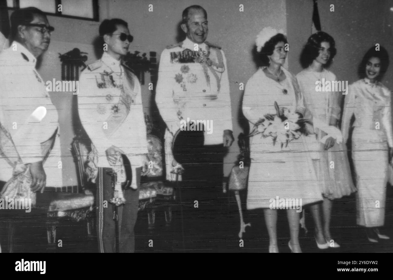 PRINCESS IRENE WITH PARENTS, KING & QUEEN WITH KING OF THAILAND ...