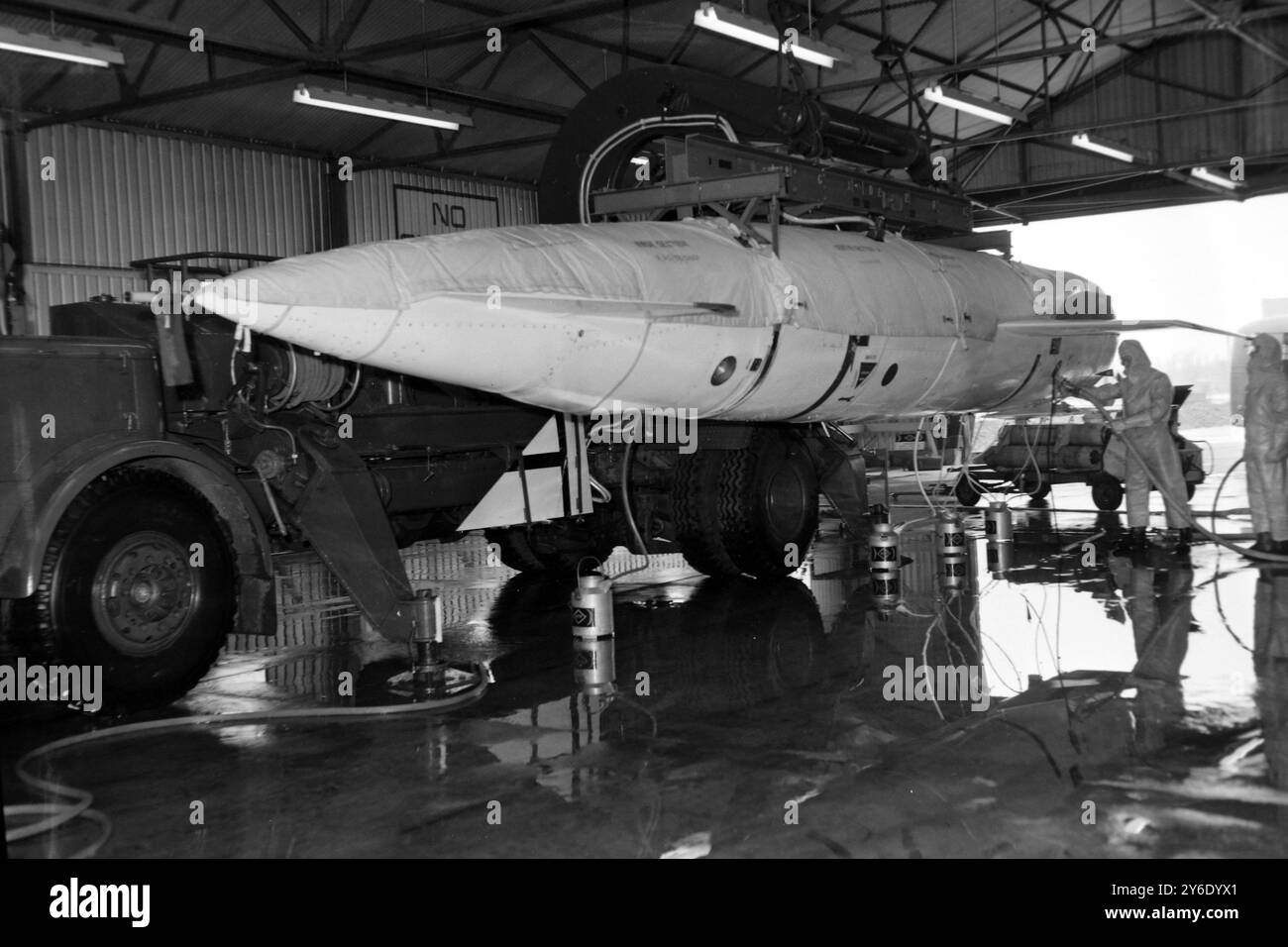 GUIDED MISSILE AND ROCKETS BLUE STEEL ROCKET SERVICED ; 14 FEBRUARY ...