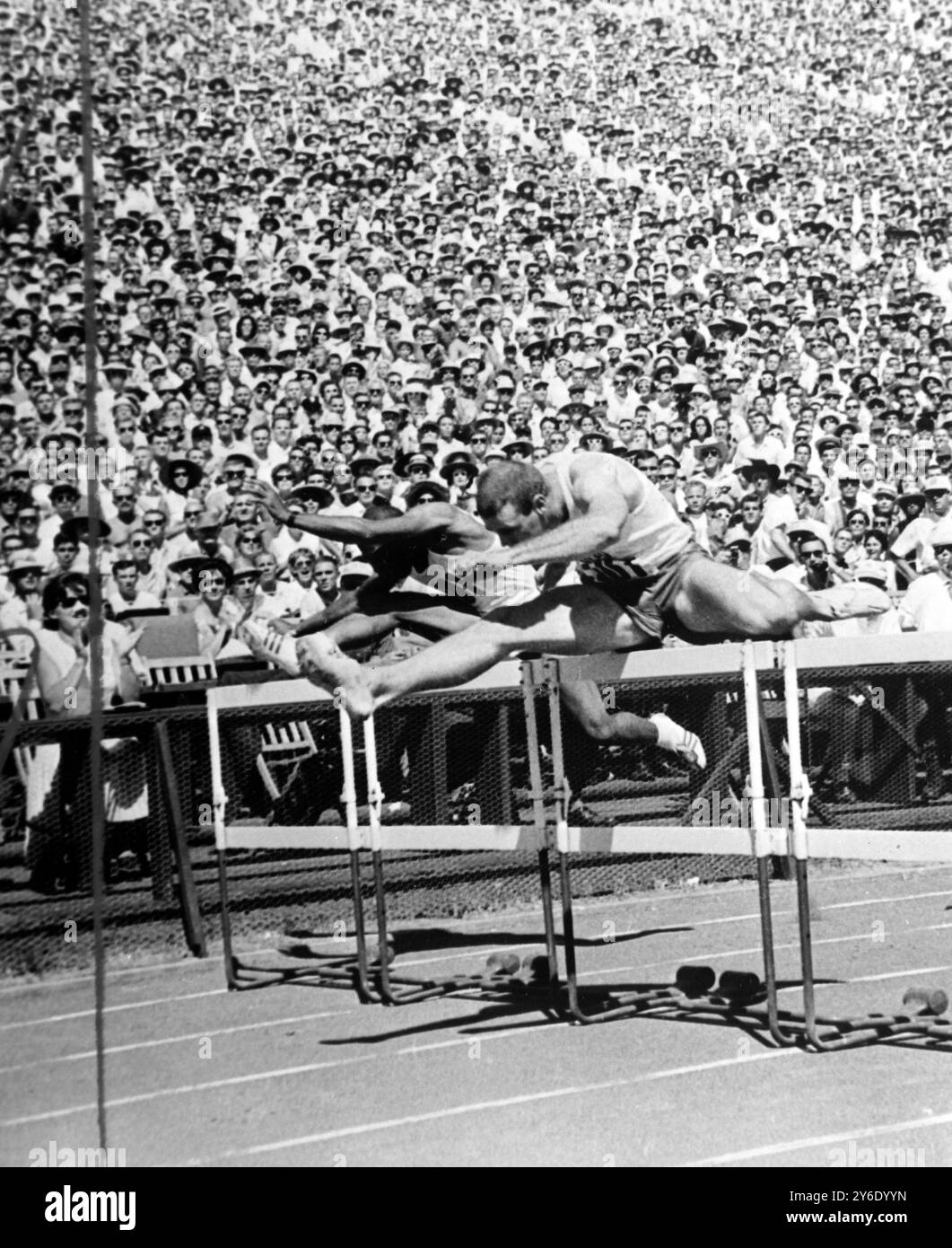 ATHLETES ON THE LAST HURDLE - HOP JONES JERRY TARR / ; 13 FEBRUARY 1963 ...