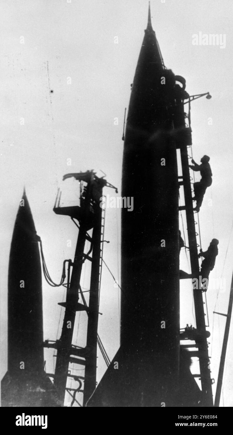 GUIDED MISSILE AND ROCKETS RUSSIAN ROCKETS ON DISPLAY ; 11 FEBRUARY ...